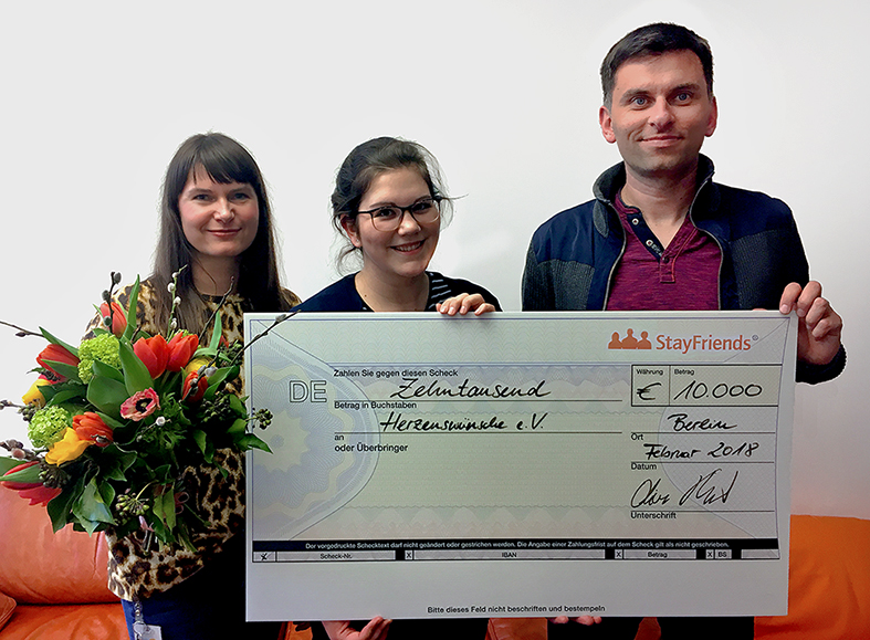 Herzenswünsche e.V. | Spenden Übersicht
